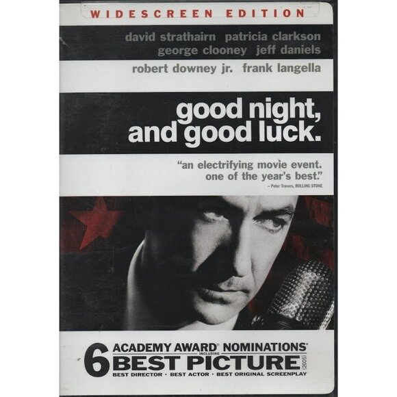 Warner Bros. | Media | Good Night And Good Luck 205 Warner Bros Dvd ...